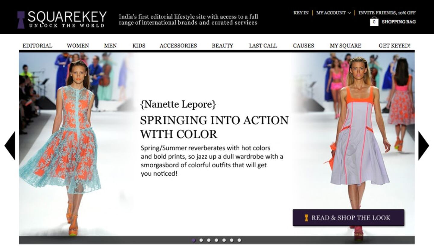 Squarekey Brings Premium Fashion Brands To India’s Burgeoning Mass Of ...